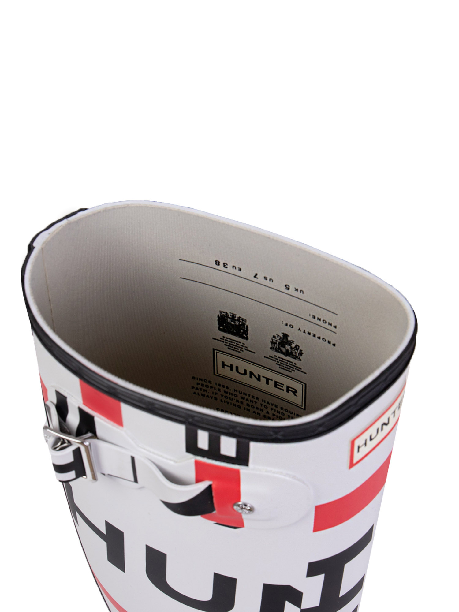 Kalosze damskie Hunter Exploded Logo WFT2000ELP-EXL